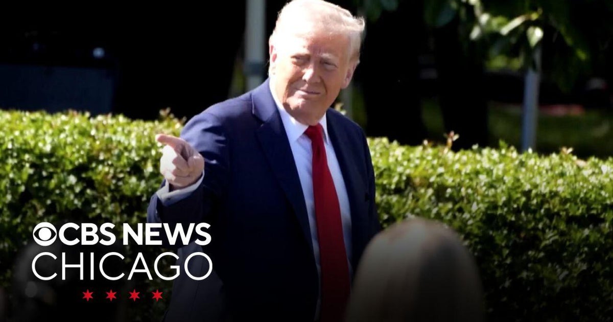 President Trump marking 100 days in office - CBS Chicago