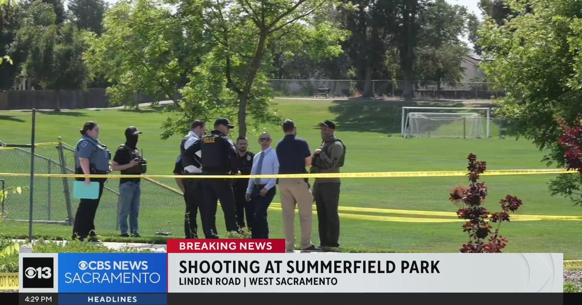 1 injured in shooting at West Sacramento's Summerfield Park - CBS ...