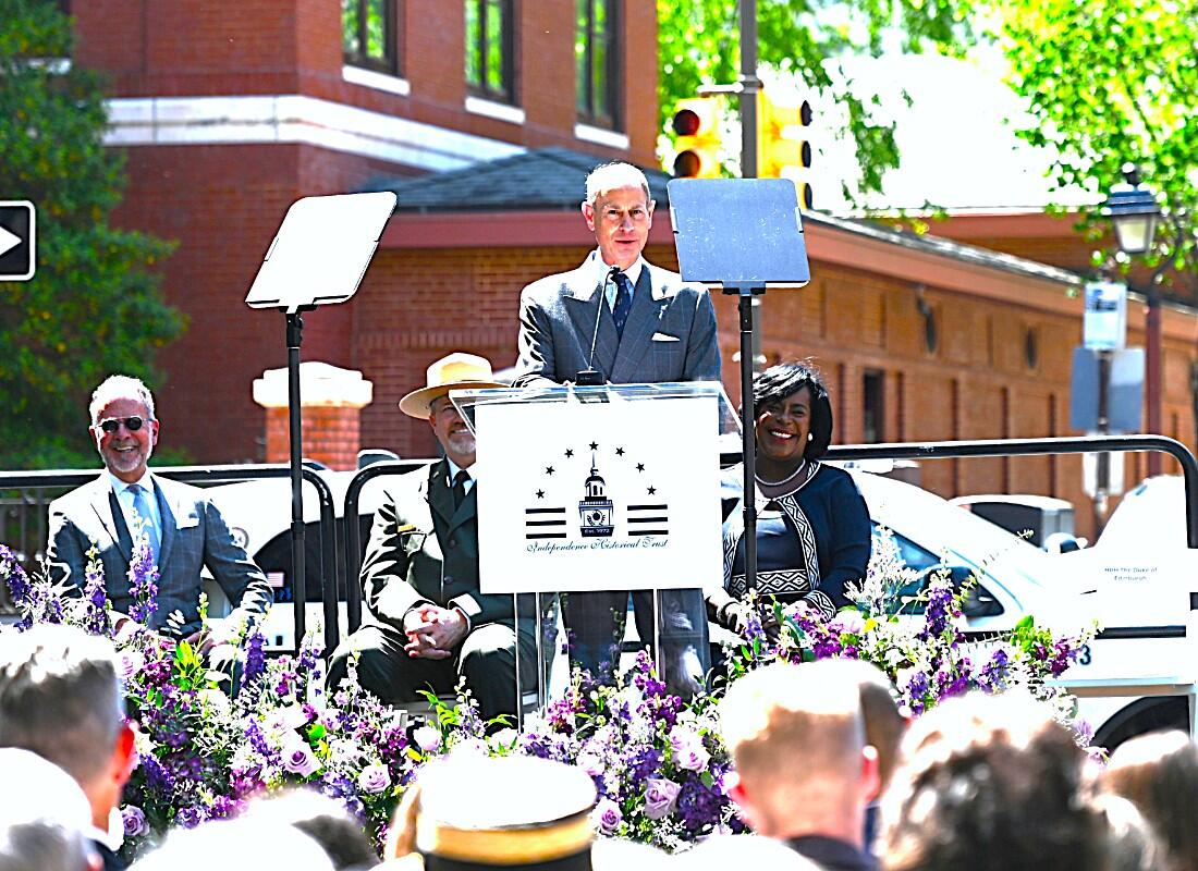 His Royal Highness, Britain's Prince Edward, visits Philadelphia for ...