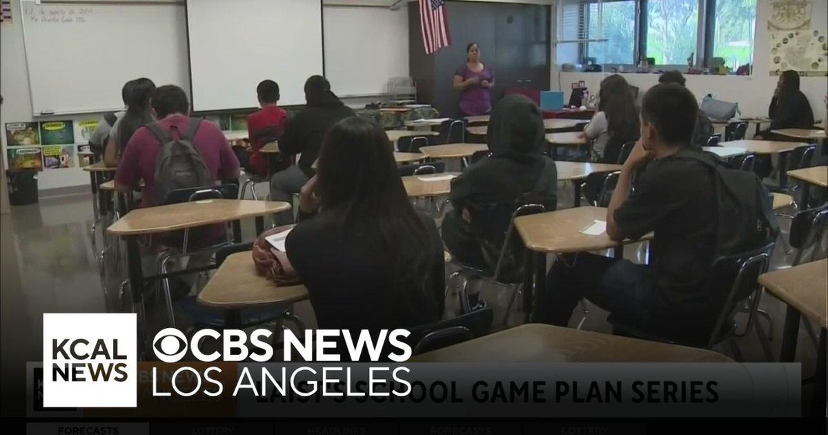 LAist reporter shares her work on a school game plan series - CBS Los ...