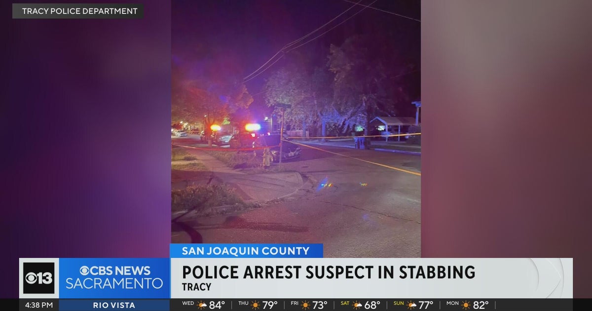 Police arrest suspect in Tracy stabbing at 7th and C streets - CBS ...
