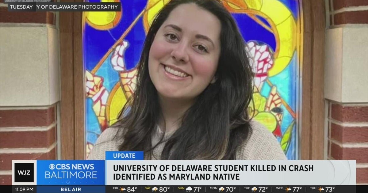 University of Delaware student killed in crash identified as Maryland ...