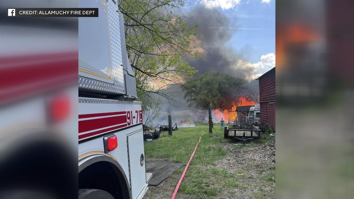 Fire near Hackettstown, N.J., 75% contained after burning 100 acres ...