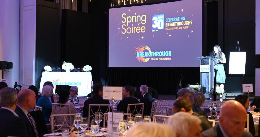 Breakthrough Greater Philadelphia's 30th anniversary Spring Soirée at The Bellevue Hotel