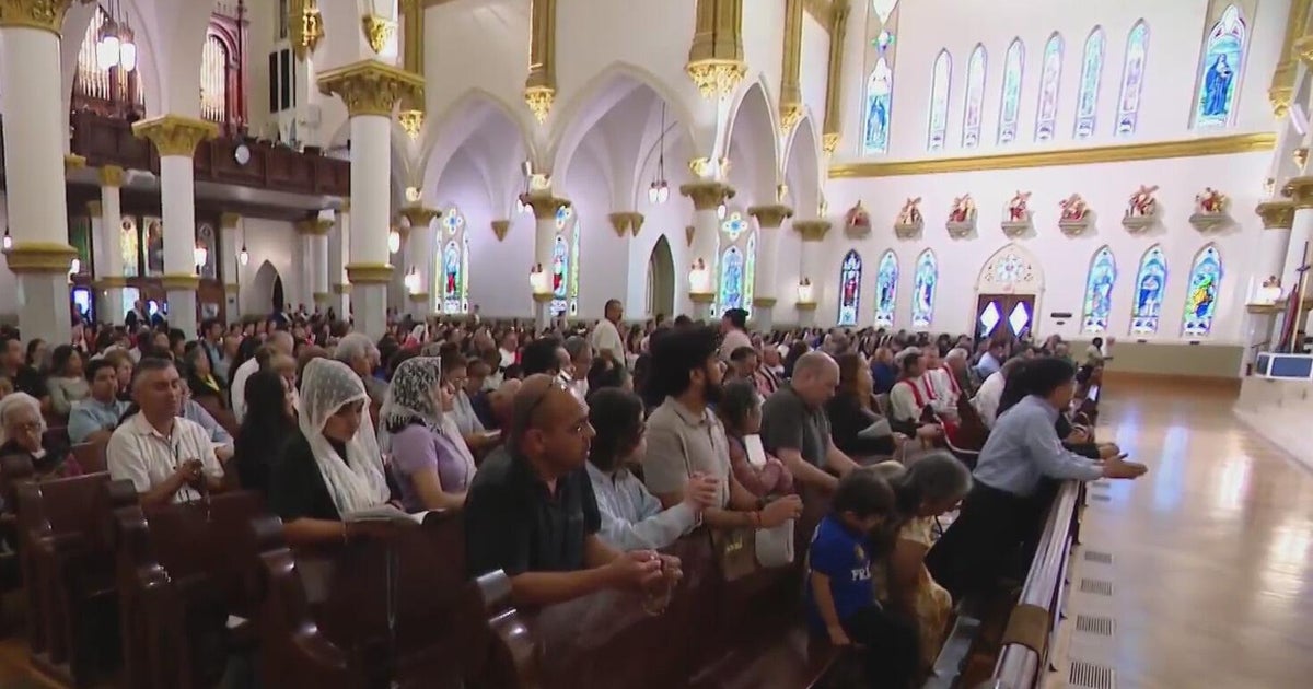 Dallas Catholics celebrate historic naming of American pope - CBS Texas