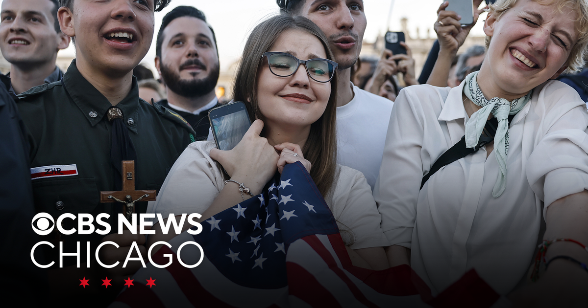 Reactions from Rome as Chicago-born cardinal elected new pope - CBS Chicago