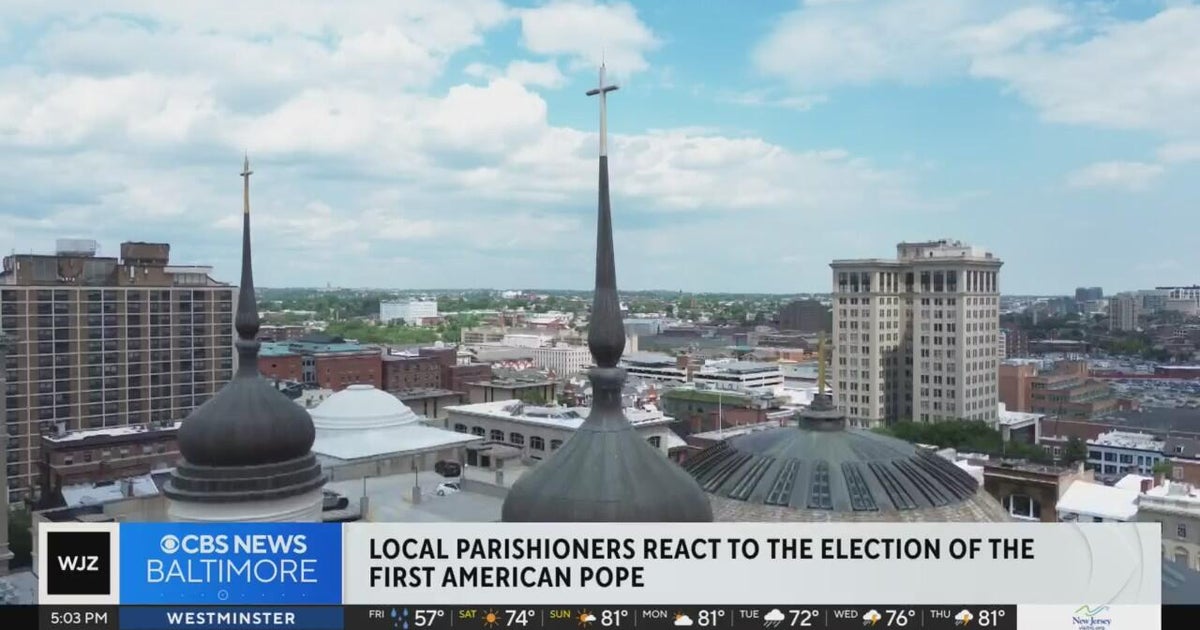 Maryland Catholics react to election of first American pope - CBS Baltimore