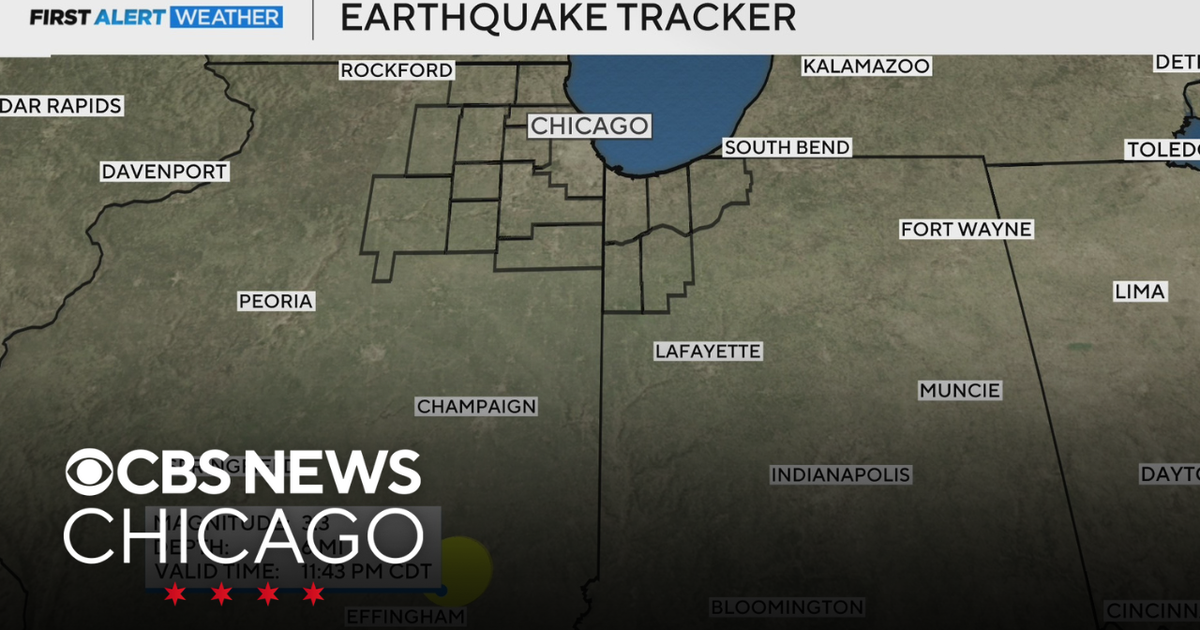 3.3 magnitude earthquake confirmed in Central Illinois - CBS Chicago