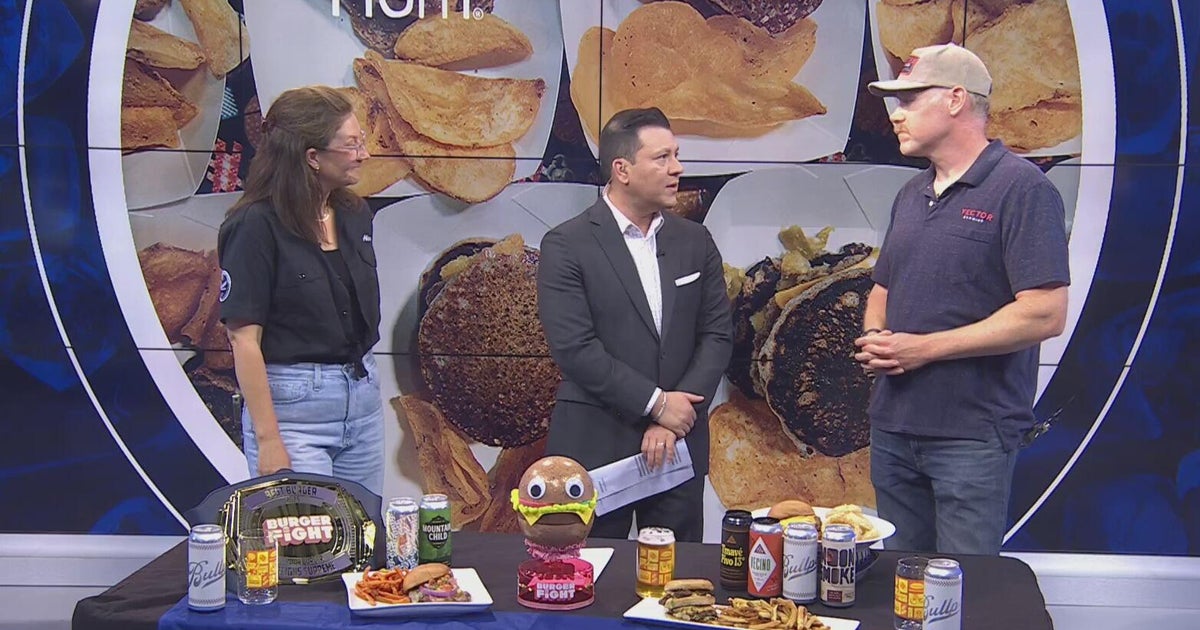 Burger Fight serves up flavor for a cure - CBS Texas