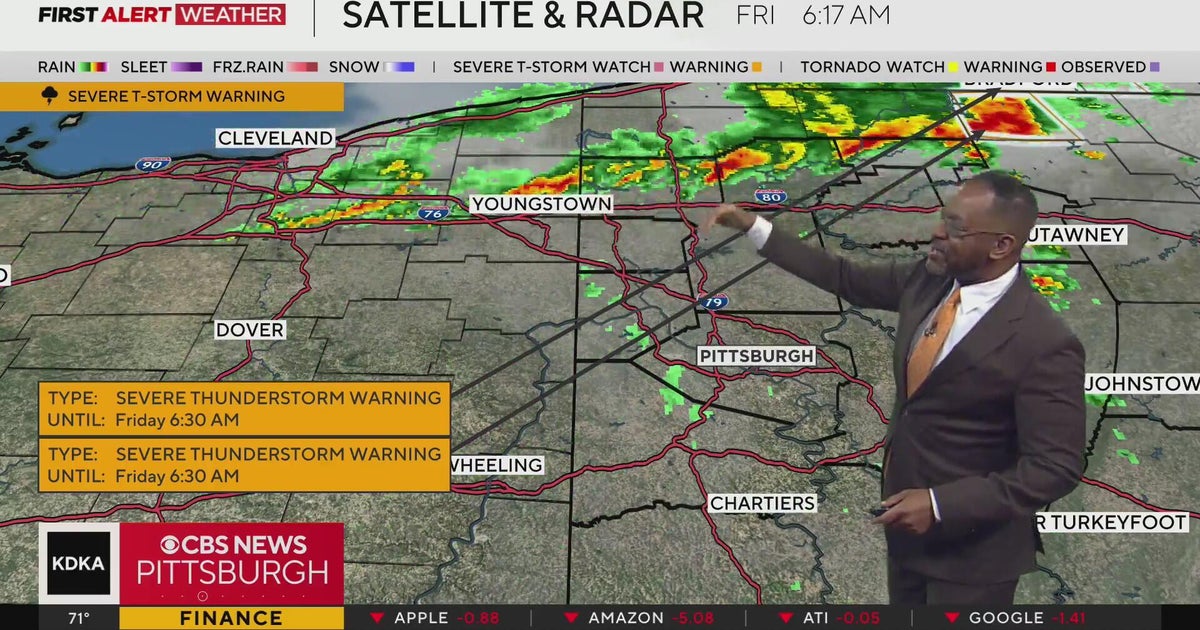 KDKA-TV Morning Forecast (5/16) - CBS Pittsburgh
