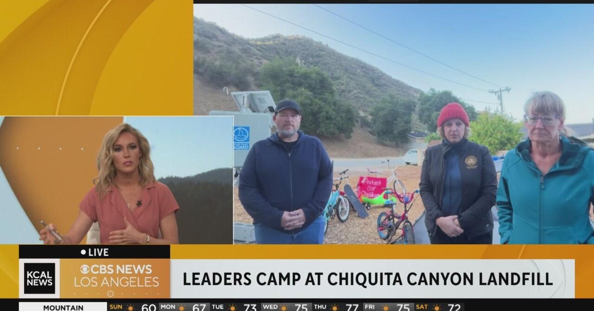 Leaders camp out at Chiquita Canyon landfill to raise awareness of its ...