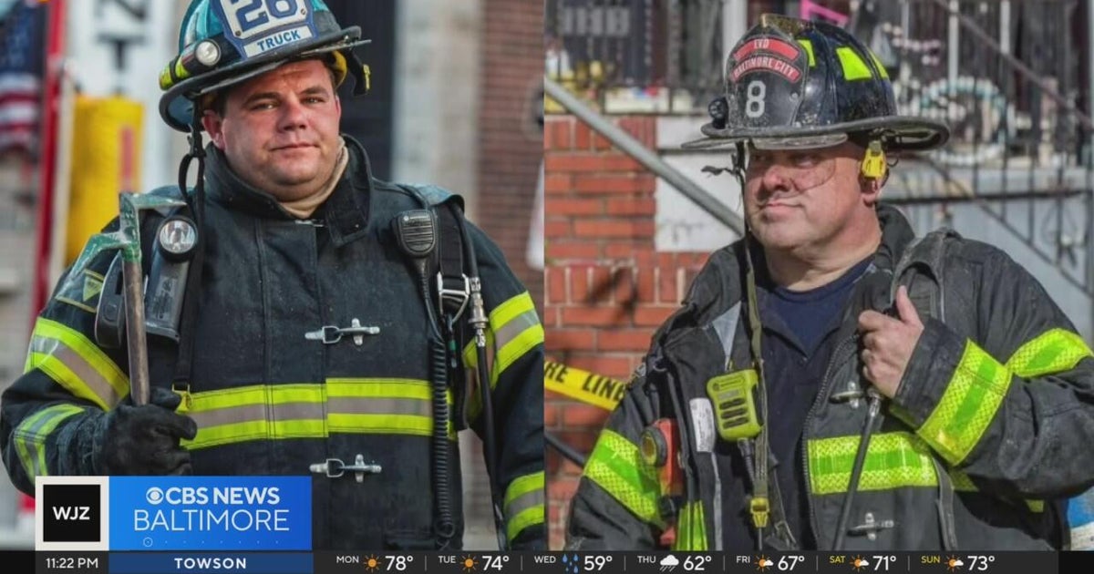 Baltimore Fire Department mourns deaths of 2 firefighters - CBS Baltimore