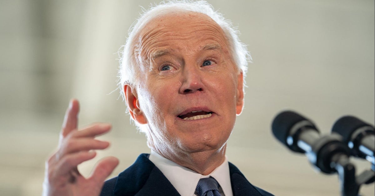 Biden thanks supporters following prostate cancer diagnosis - CBS News