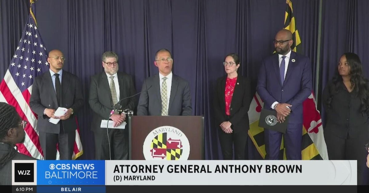 Maryland attorney general stands up for fair housing enforcement - CBS Baltimore
