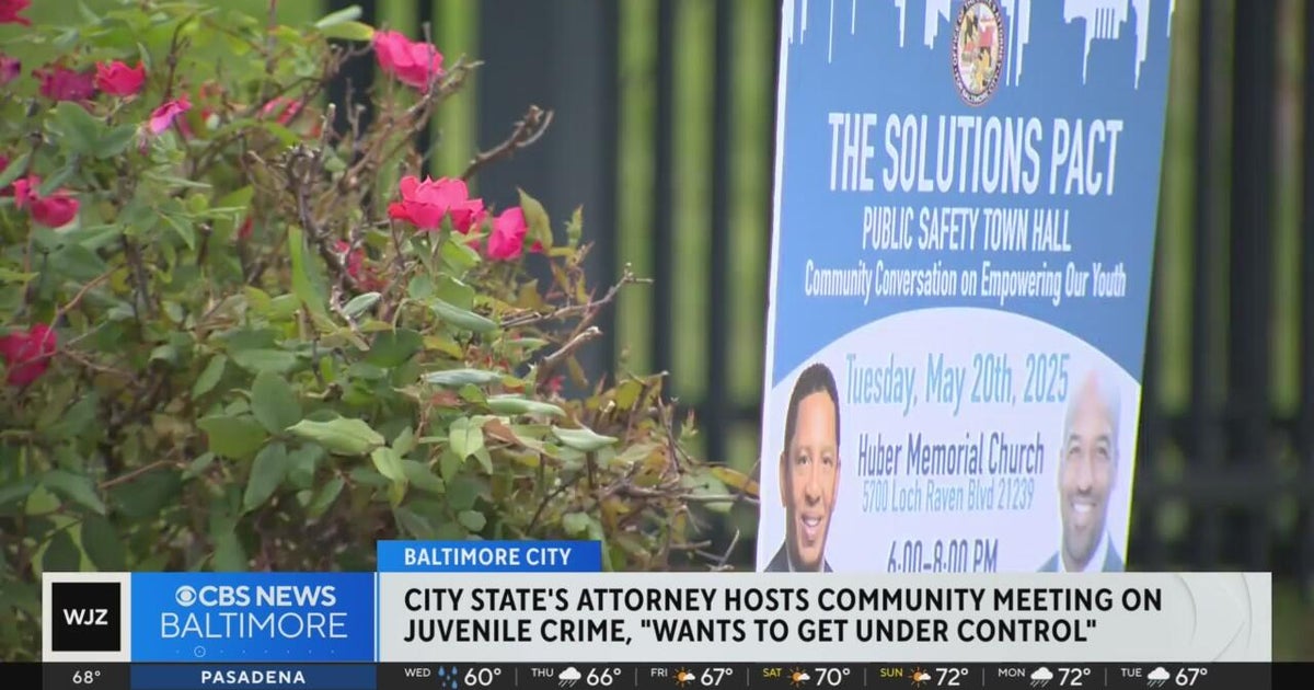 Baltimore state's attorney meets with community on juvenile crime ...