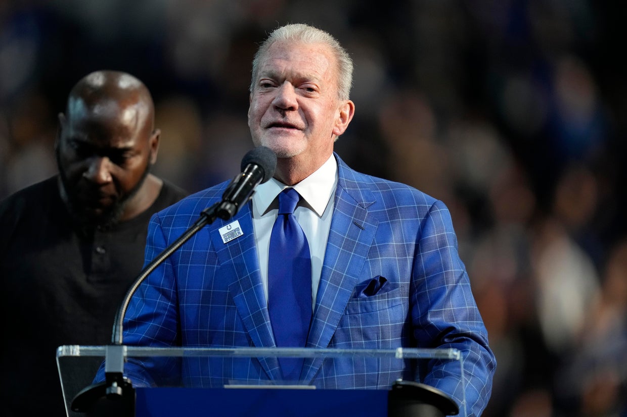 Jim Irsay, Indianapolis Colts owner, dies at 65 - CBS News