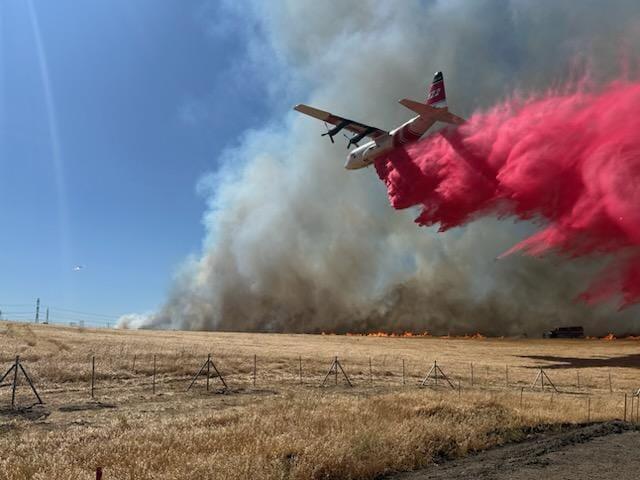 Midway Fire between Livermore, Tracy shuts down I-580 south of Altamont ...