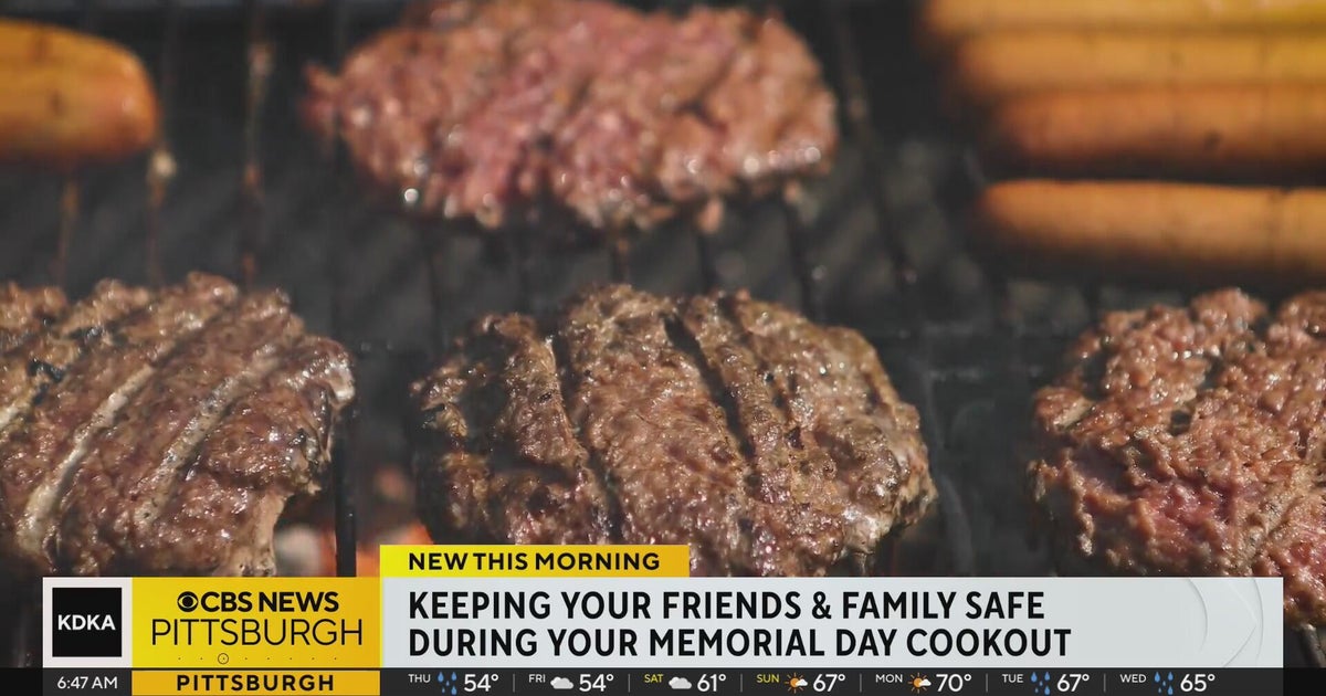 Memorial Day cookout food safety - CBS Pittsburgh
