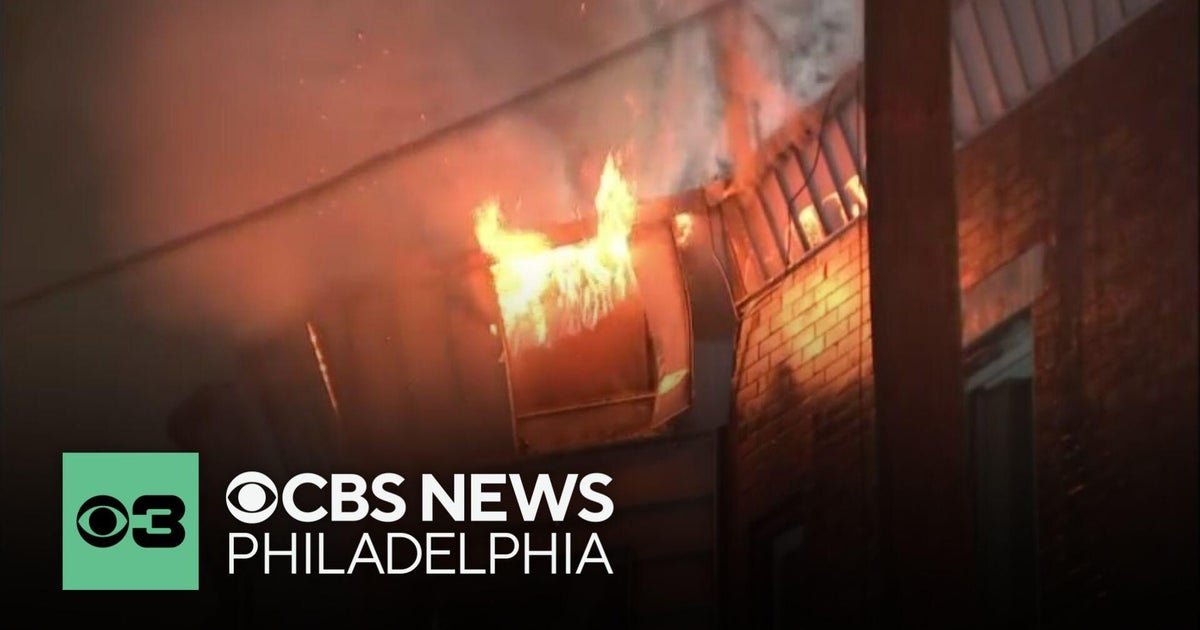 2 people dead, another injured in South Philadelphia rowhome fire - CBS Philadelphia