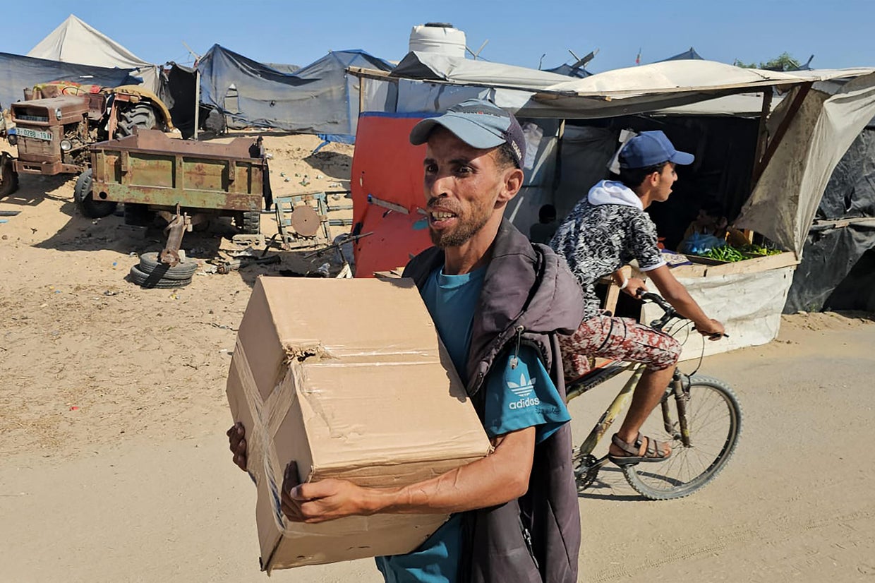 Controversial new U.S. and Israel-backed Gaza aid effort gets off to a ...