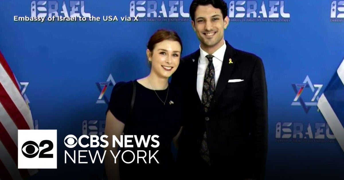 Israeli Embassy shooting victims honored at NYC vigil - CBS New York