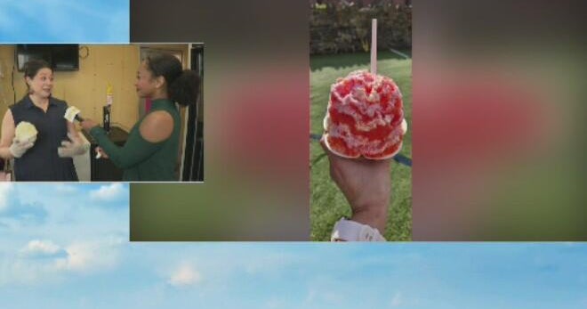 A new Hawaiian- style shaved ice stand is going viral on social media ...