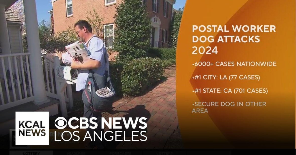 Los Angeles ranks No.1 with most mail carrier dog attacks in the nation ...