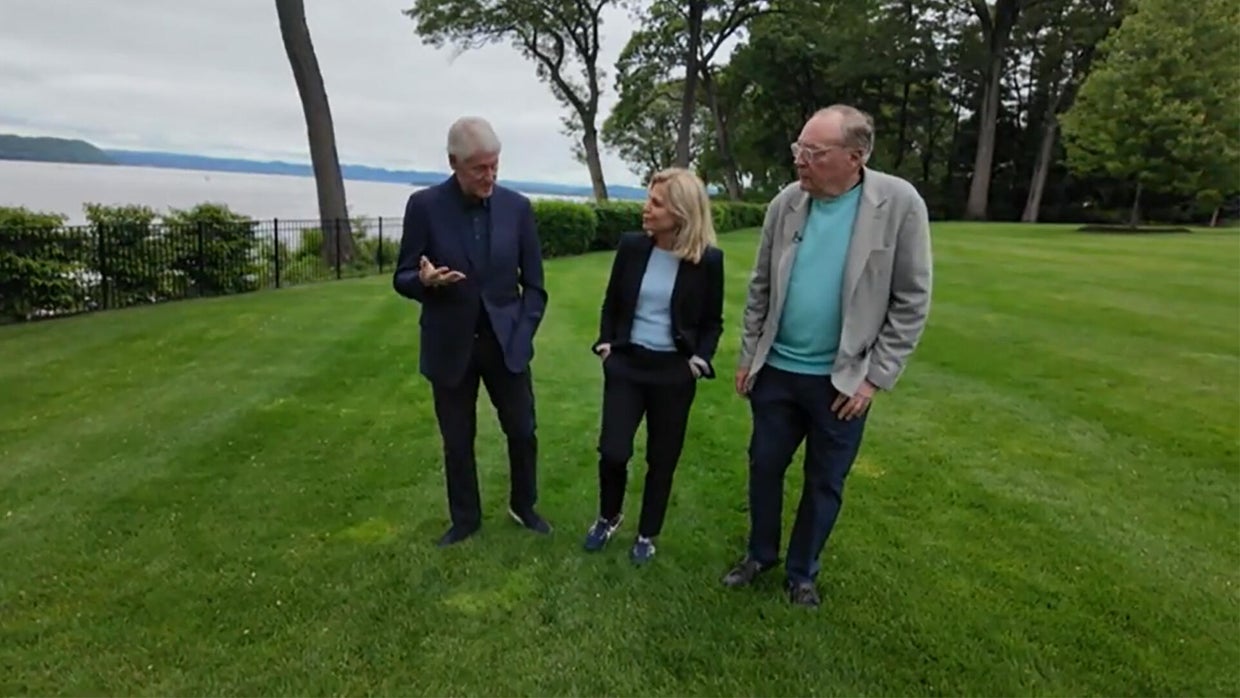 Bill Clinton and James Patterson on their new thriller, "The First Gentleman" - CBS News