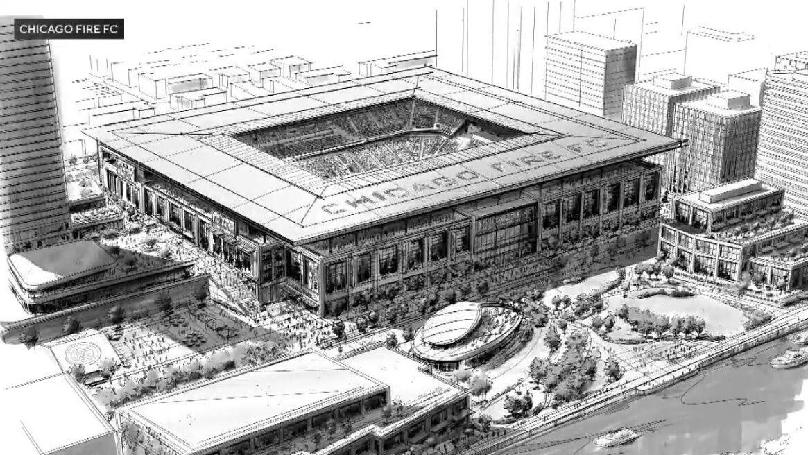 Chicago Fire stadium plans revealed for $650 million facility in ...