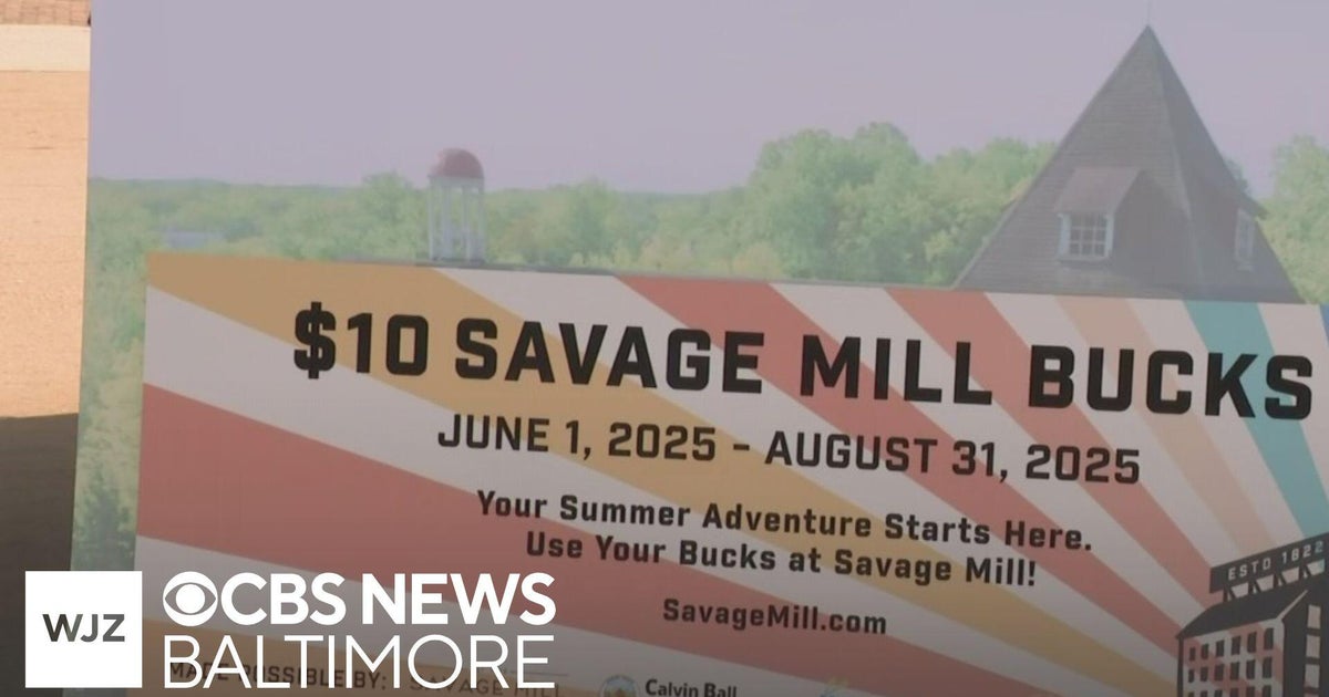 Howard County launches "Savage Mill Bucks" summer program - CBS Baltimore