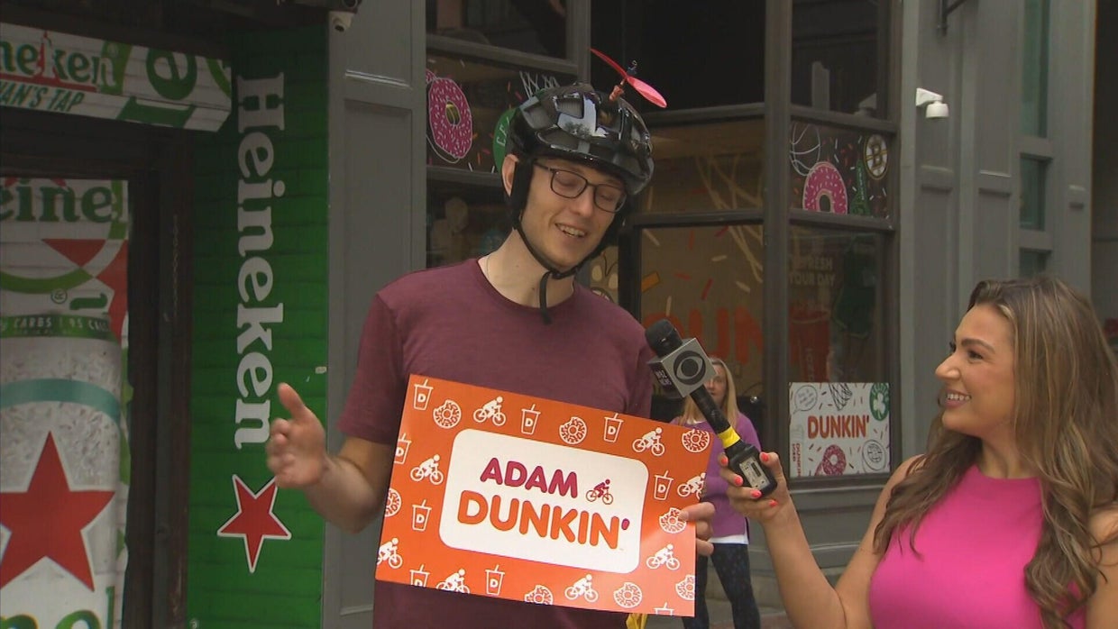 Man biking to all 92 Dunkin' locations in Boston to raise money for ...