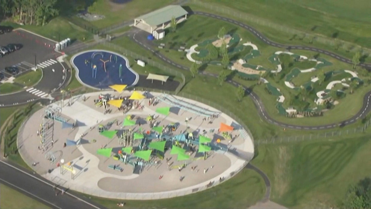 New Massachusetts playground is so popular city sets up parking ...