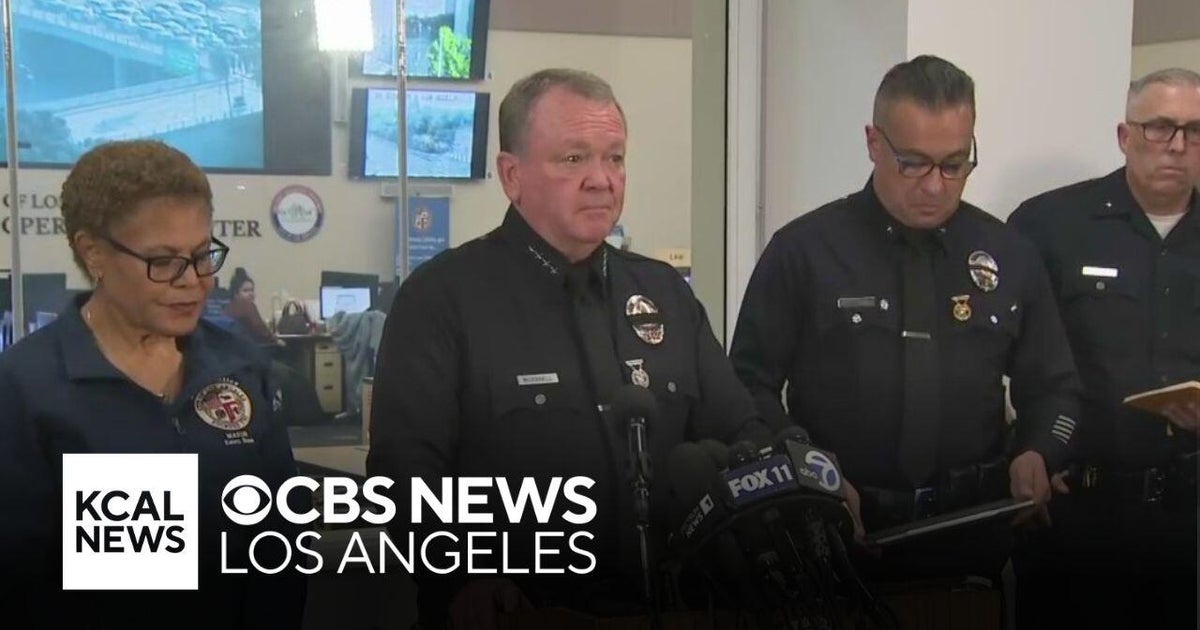 Mayor Bass and LAPD Chief McDonnell discuss ongoing anti-ICE protests ...