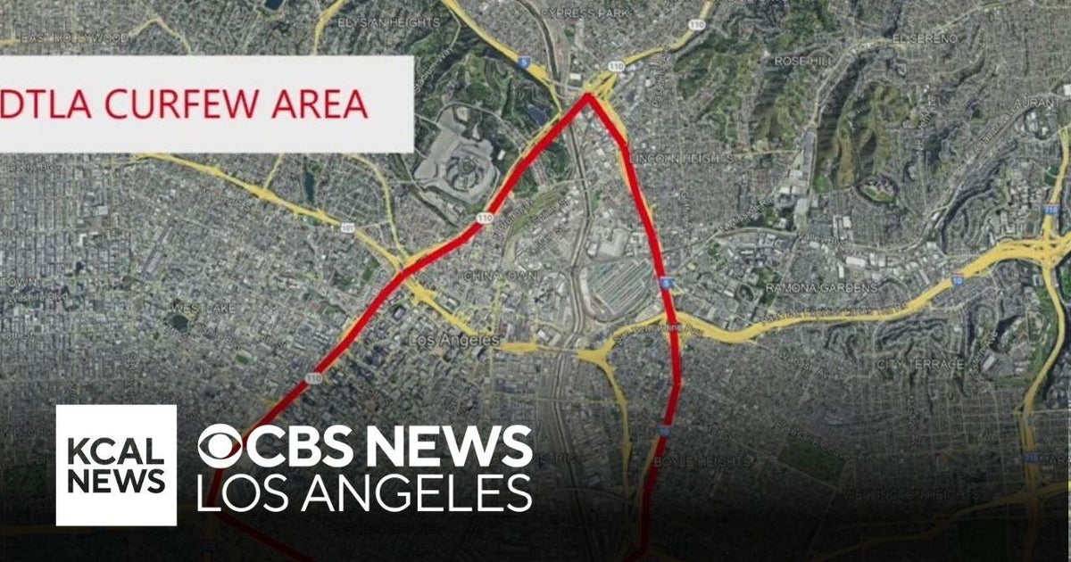 Mike Rogers explains the overnight curfew for downtown Los Angeles ...