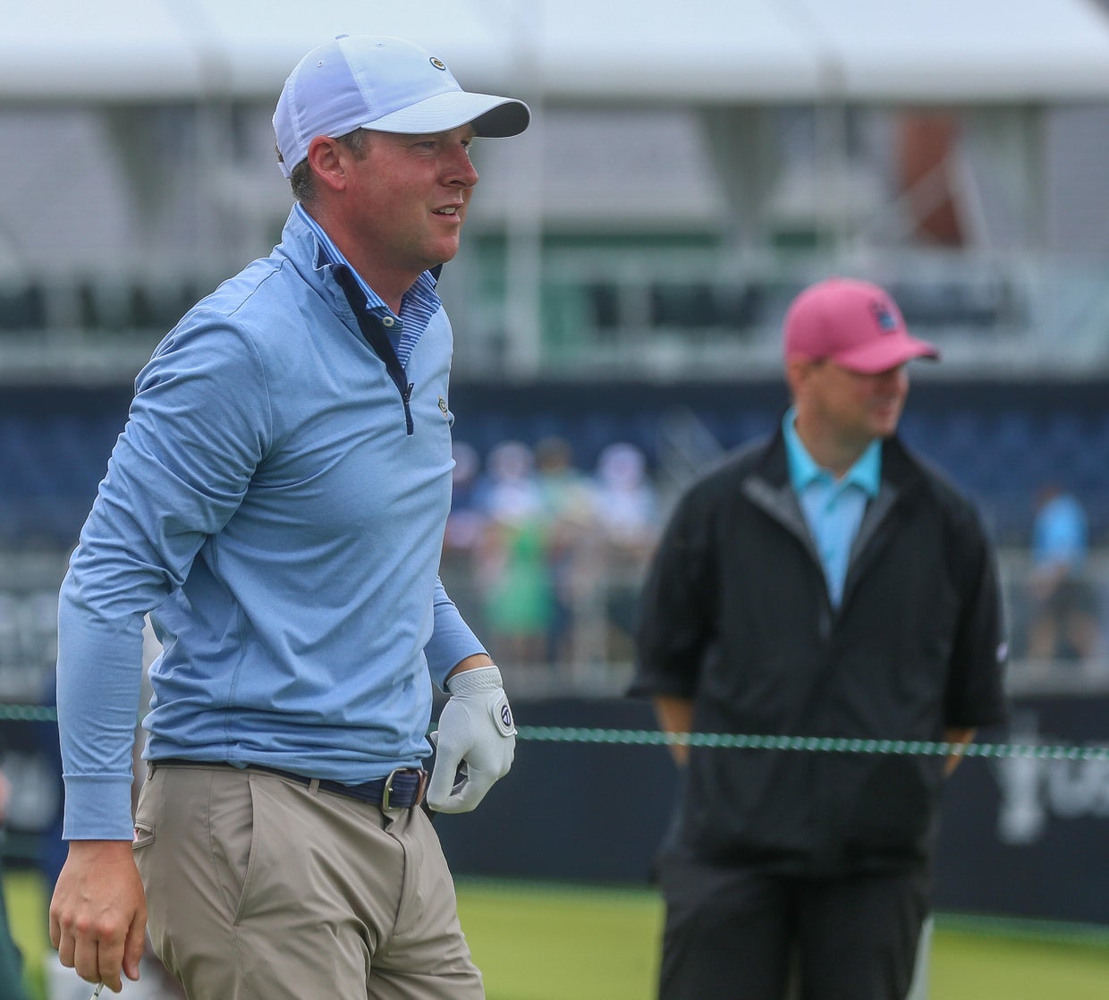 Sam Burns leads U.S. Open after rain-soaked third round at Oakmont ...