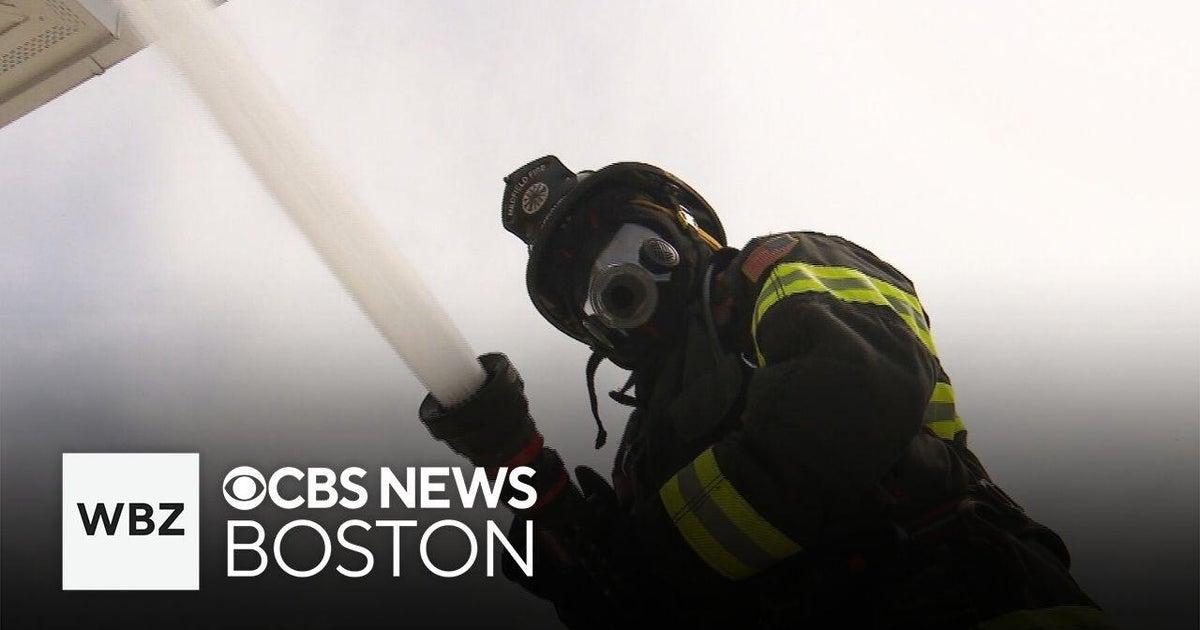 What's it like being a firefighter? WBZ-TV reporter gets chance to ...