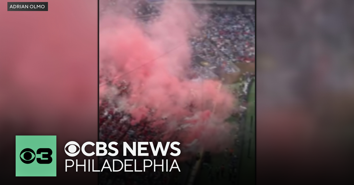 Fans set off smoke bombs during FIFA Club World Cup match at Lincoln ...