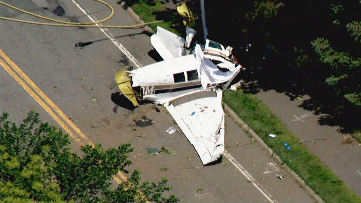 Small plane crashes on street near Beverly, Massachusetts airport ...