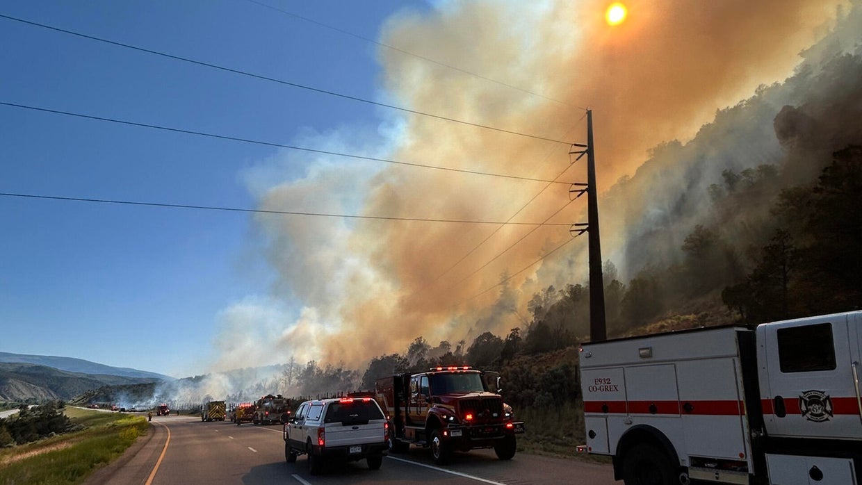 Red Canyon Fire burns 10 acres in Colorado's Eagle County, closure of ...