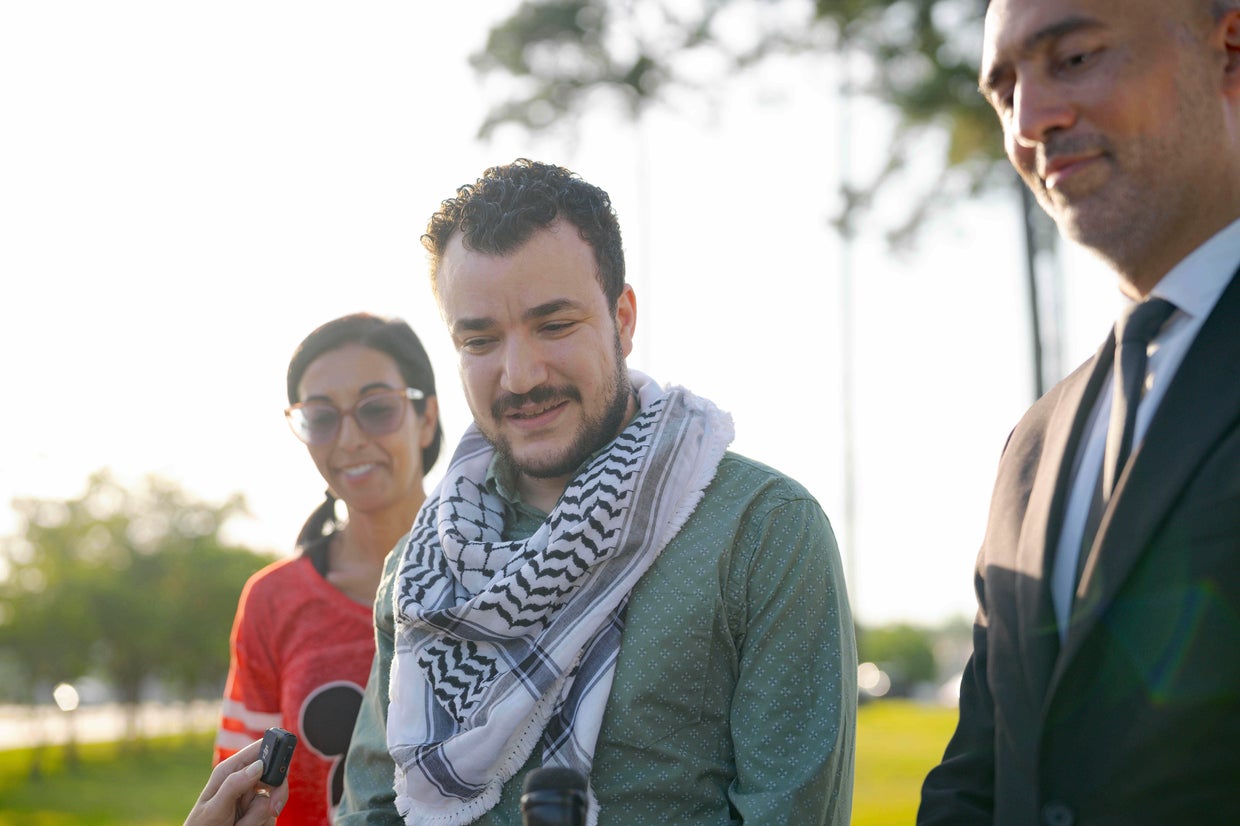 Columbia activist Mahmoud Khalil released from ICE detention in ...