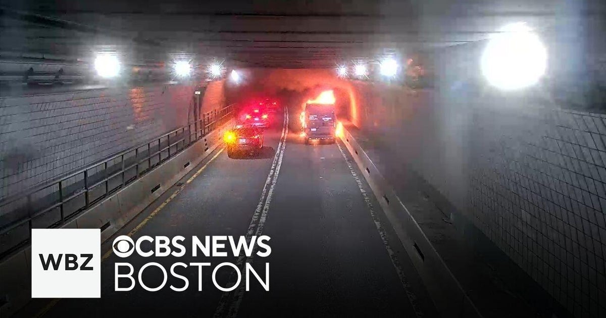 Amazon truck catches fire in Ted Williams Tunnel, causing traffic ...