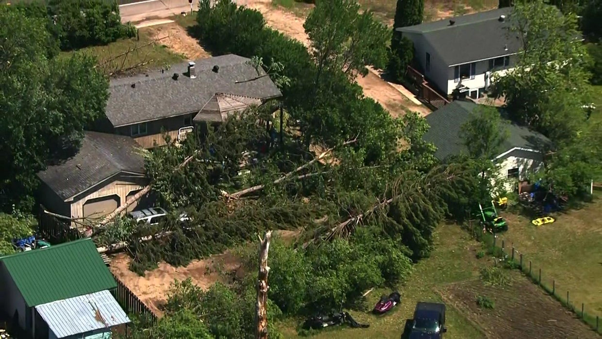 NWS survey of northern Minnesota straight-line windstorm shows ...