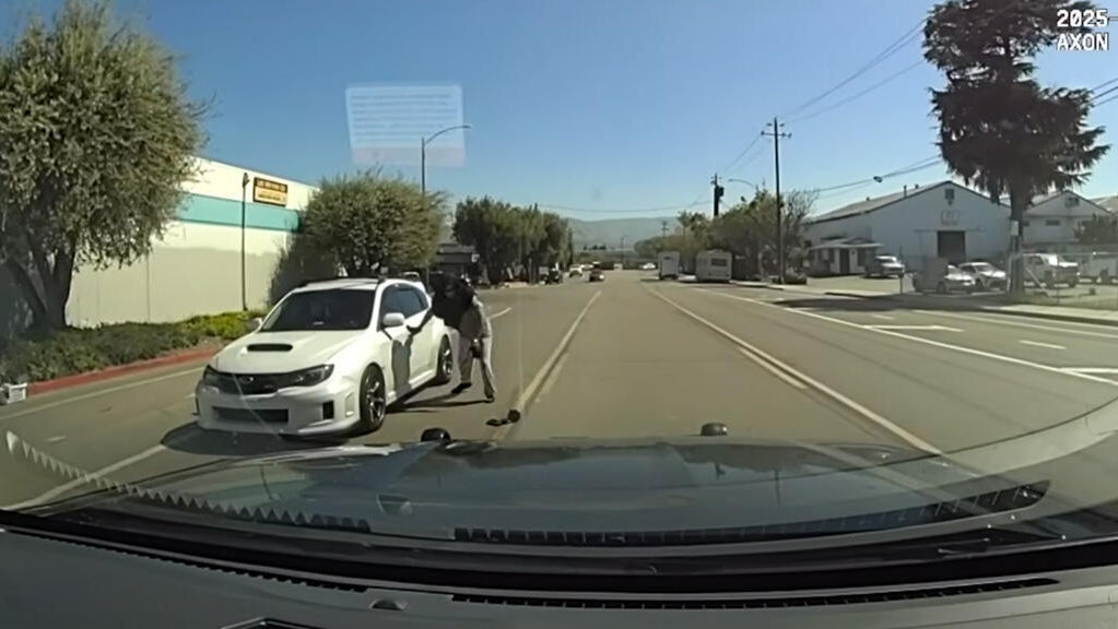 Video released of alleged Bay Area crime spree that ended in police ...