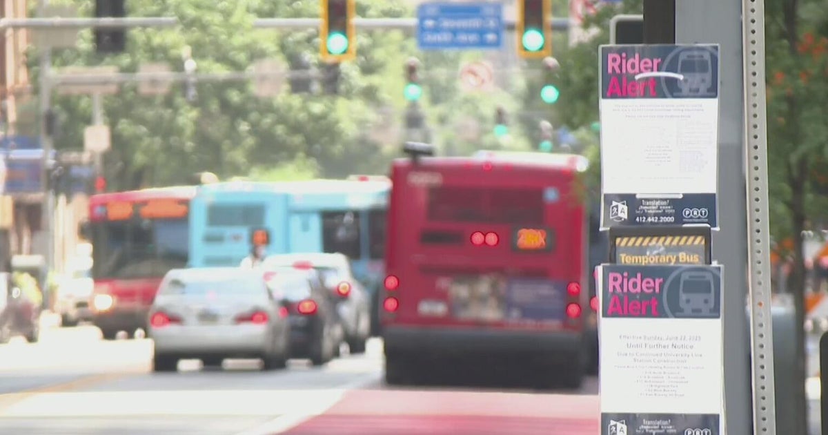 New bus routes have PRT riders frustrated and angry - CBS Pittsburgh