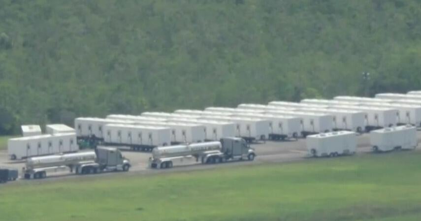 "Alligator Alcatraz" detention camp for migrants getting set up - CBS Miami