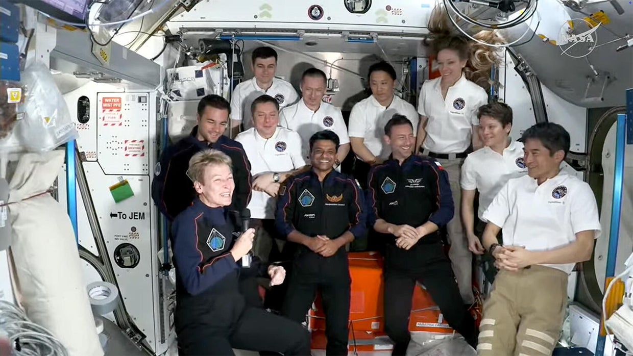 Ax-4 crew docks with International Space Station after 28-hour ...