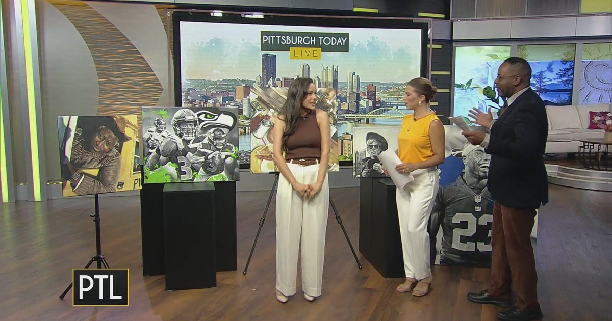 Meeting a local artist turning Pittsburgh legends and icons into works ...