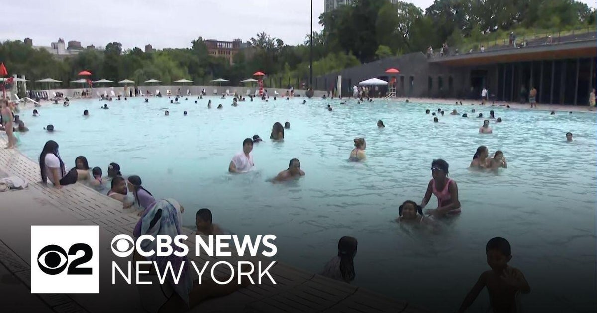 Gottesman Pool grand opening in Central Park - CBS New York