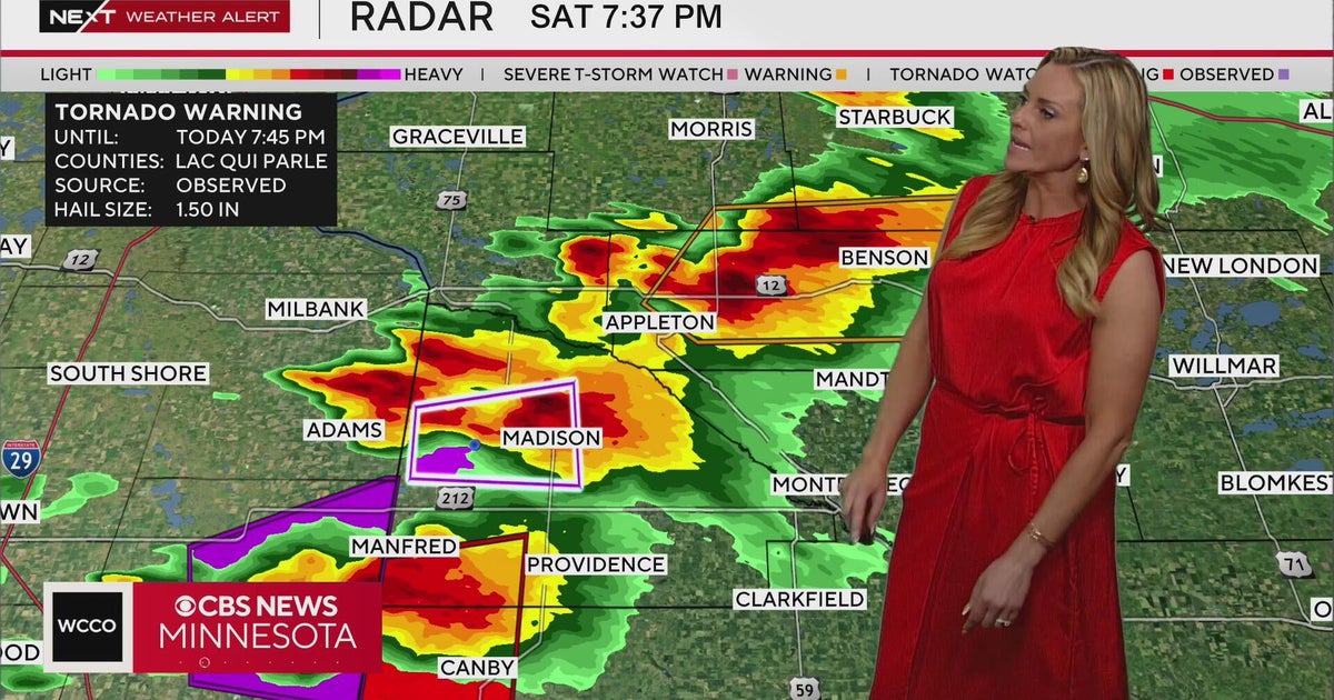 NEXT Weather: 7:45 p.m. weather hit for Saturday, June 28, 2025 - CBS ...