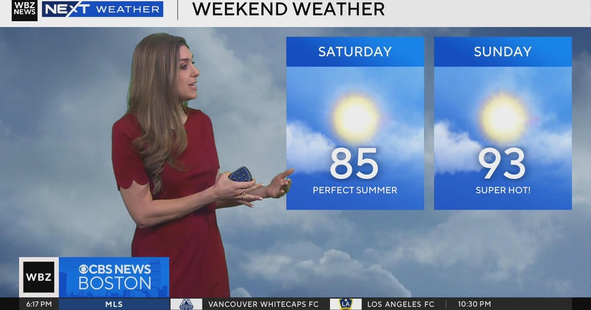 Next Weather: WBZ evening forecast for July 4 - CBS Boston